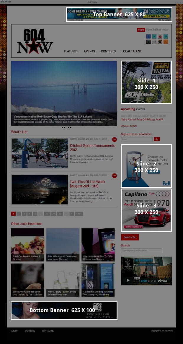 Advertising Opportunities | 604 Now