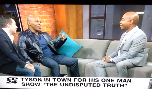 Mike Tyson Curses Out Canadian Reporter On Live TV - 604 Now