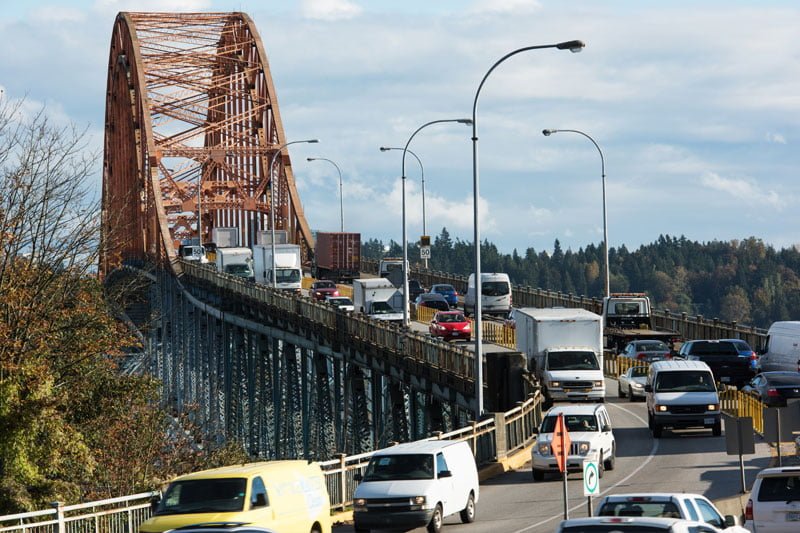 Pattullo Bridge Shutting Down Southbound For 3 Nights This Week
