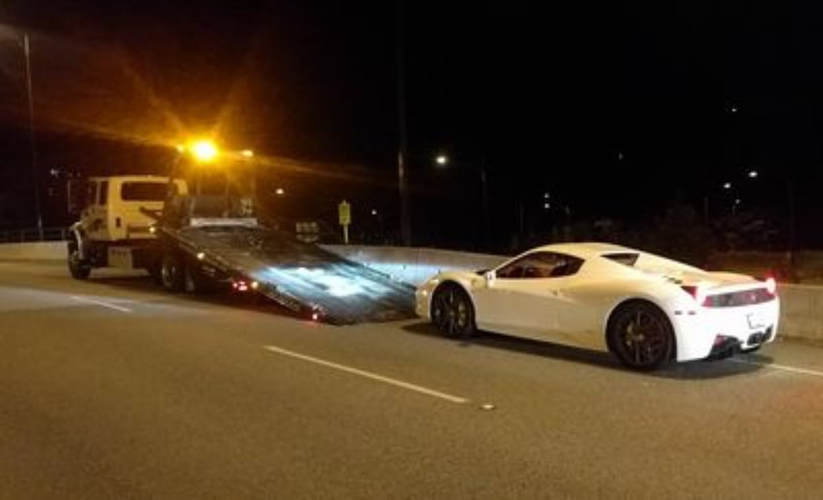 $300K Ferrari Impoundment Extended To 60 Days For Excessive Speeding