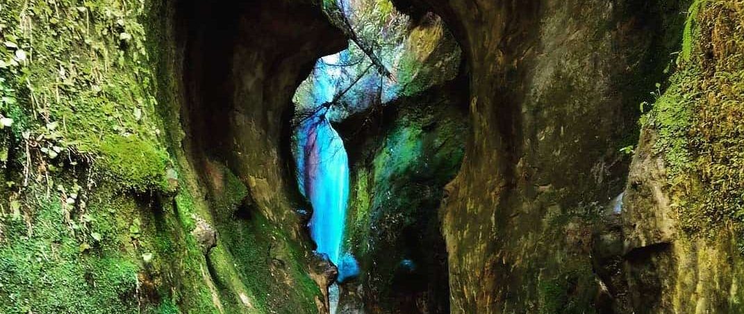 BC's Sombrio Beach Has A Secret Cave With A Gorgeous Waterfall Inside