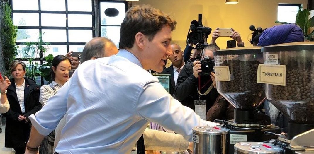 Justin Trudeau Was Spotted At This Burnaby Bakery (PHOTOS)
