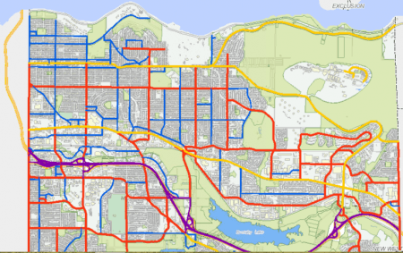 Map Shows Which Streets Get Priority For Snow Removal In Burnaby