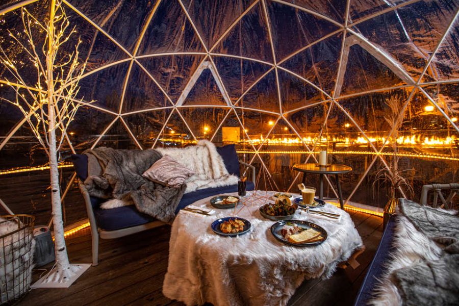 H Tasting Lounge To Offer Exclusive Patio Dome Dining Experience
