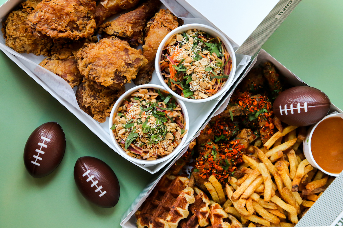 Game On: Order This Epic Super Bowl Spread From Juke Fried Chicken