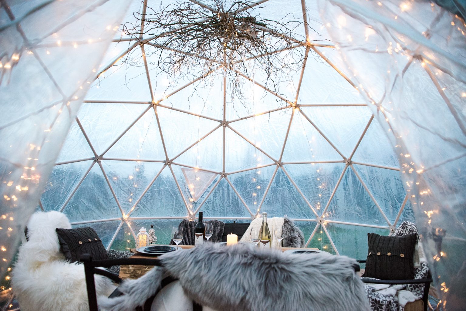 4 Places You Can Dine Inside A Dome Near Vancouver