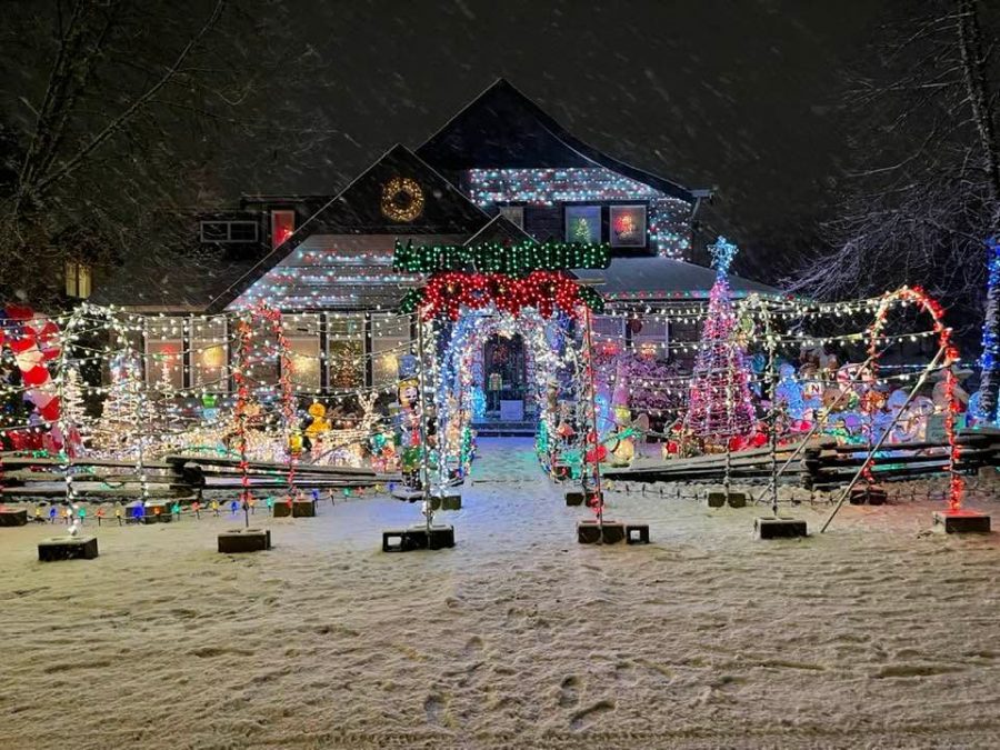 Marvel At This Spectacular Christmas Lights Display In Surrey