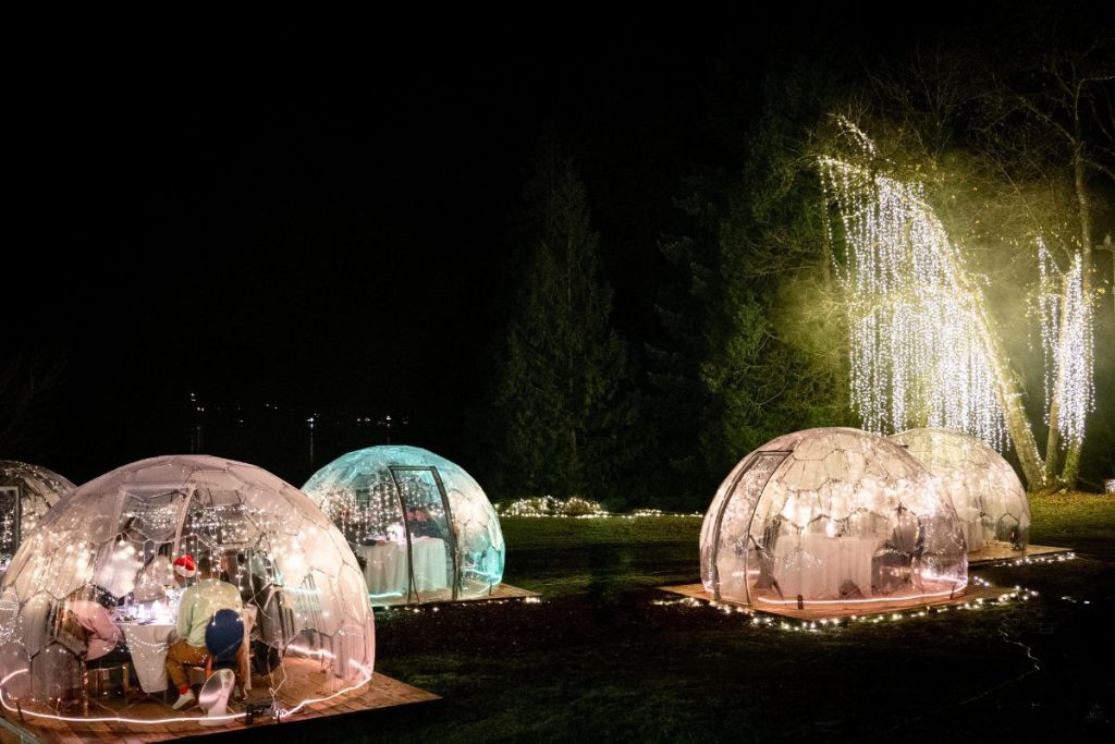 Port Moody’s Unique Dome Dining Includes a Boat Ride