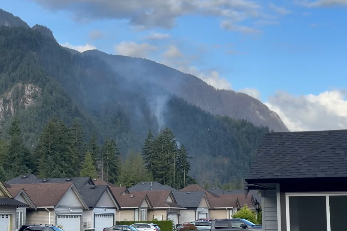 New Uncontrollable Wildfire Breaks Out Two Hours From Vancouver