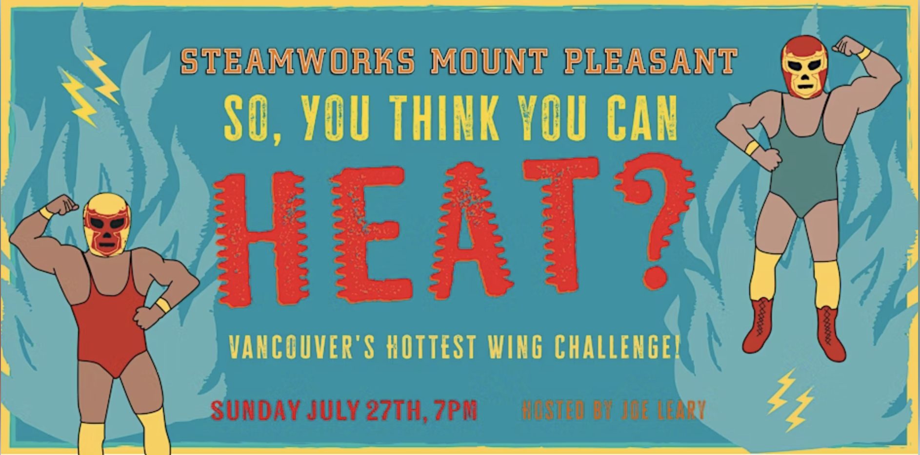 Vancouver’s Hottest Wing Challenge Hits Mount Pleasant This July