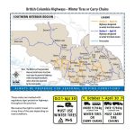 Winter Tires Required On These B.C. Highways Staring October 1