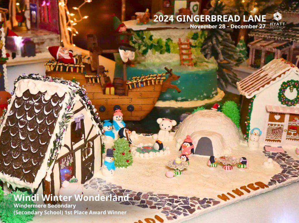 Gingerbread Lane 2025 Returns To Hyatt Regency Vancouver For A Sweet Cause