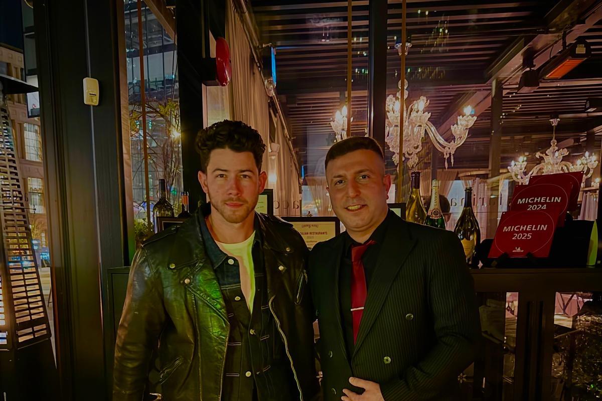 Nick Jonas Spotted Dining at Vancouver's Popular Aquafarina Restaurant