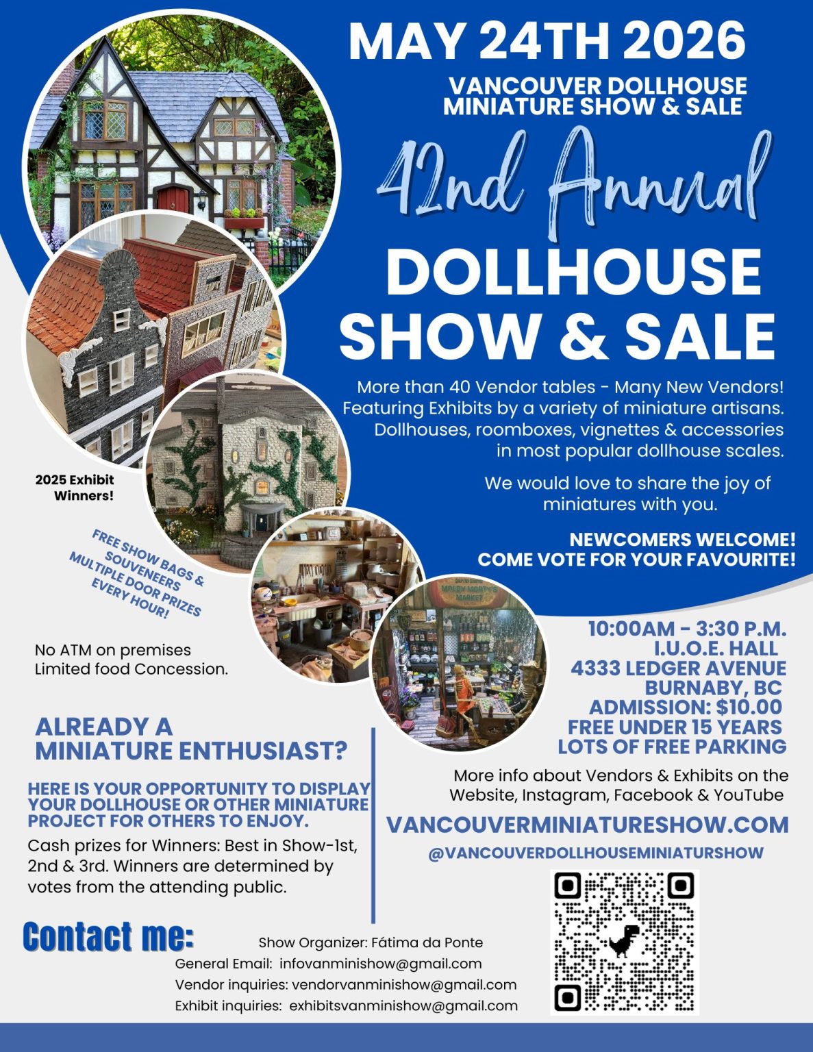 Vancouver Dollhouse Miniature Show & Sale Returns This Spring