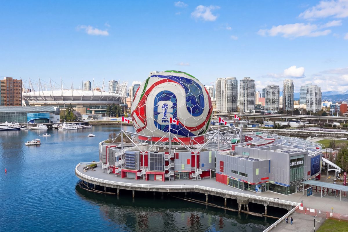 Science World Dome To Transform Into The FIFA Official Match Ball